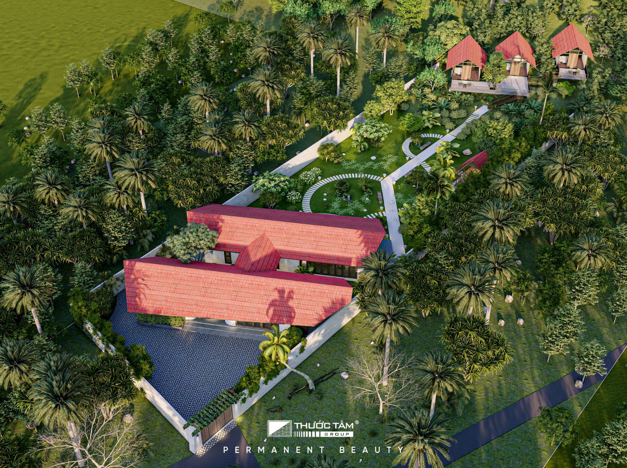 HA'S HOUSE - Thước Tầm Thiết Kế Ngôi nhà nghỉ dưỡng đậm nét Việt